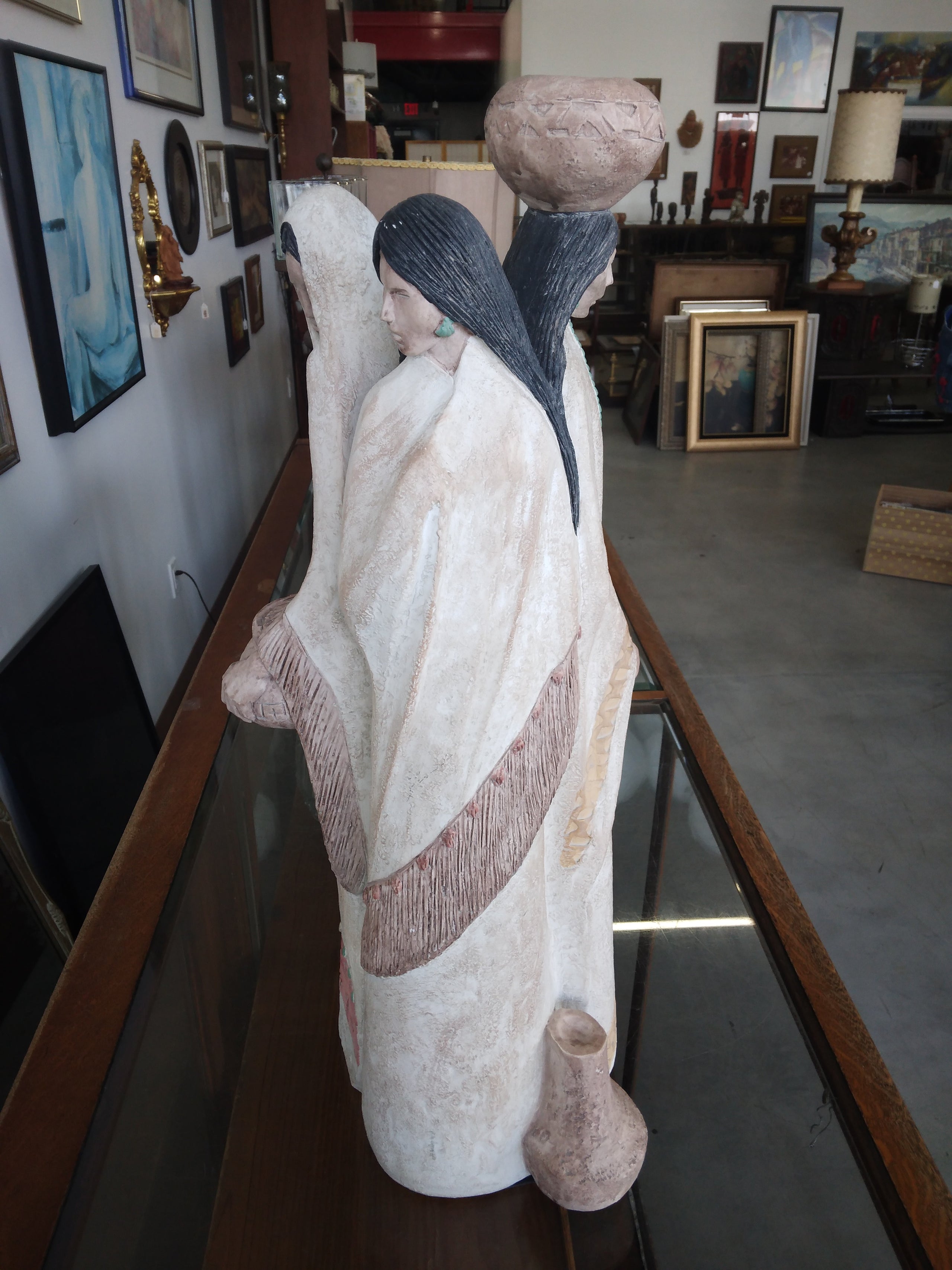 Austin Productions Earth-Wind-Fire Sculpture Acoma, by Pamela Pierce ...