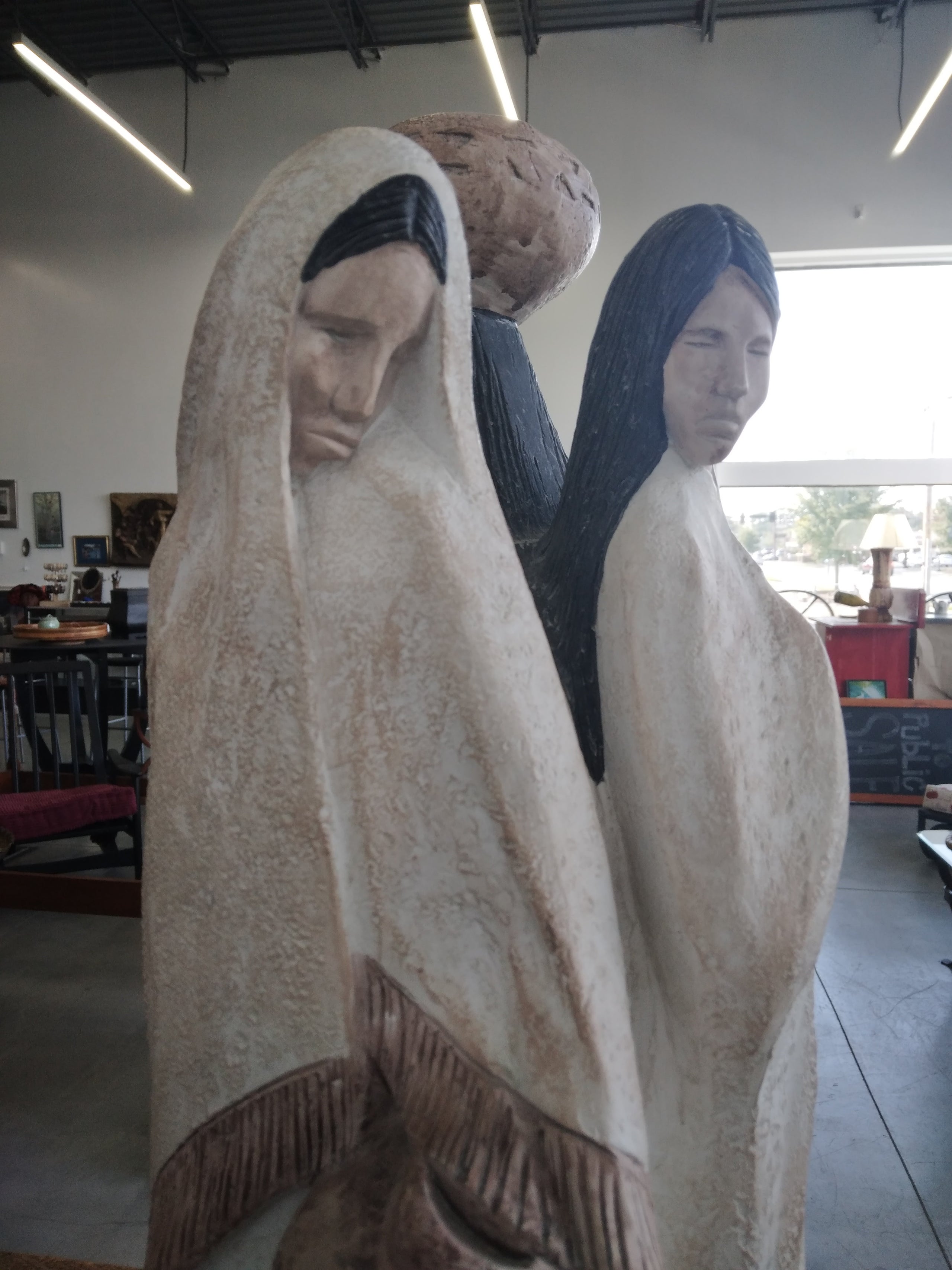 Austin Productions Earth-Wind-Fire Sculpture Acoma, by Pamela Pierce ...