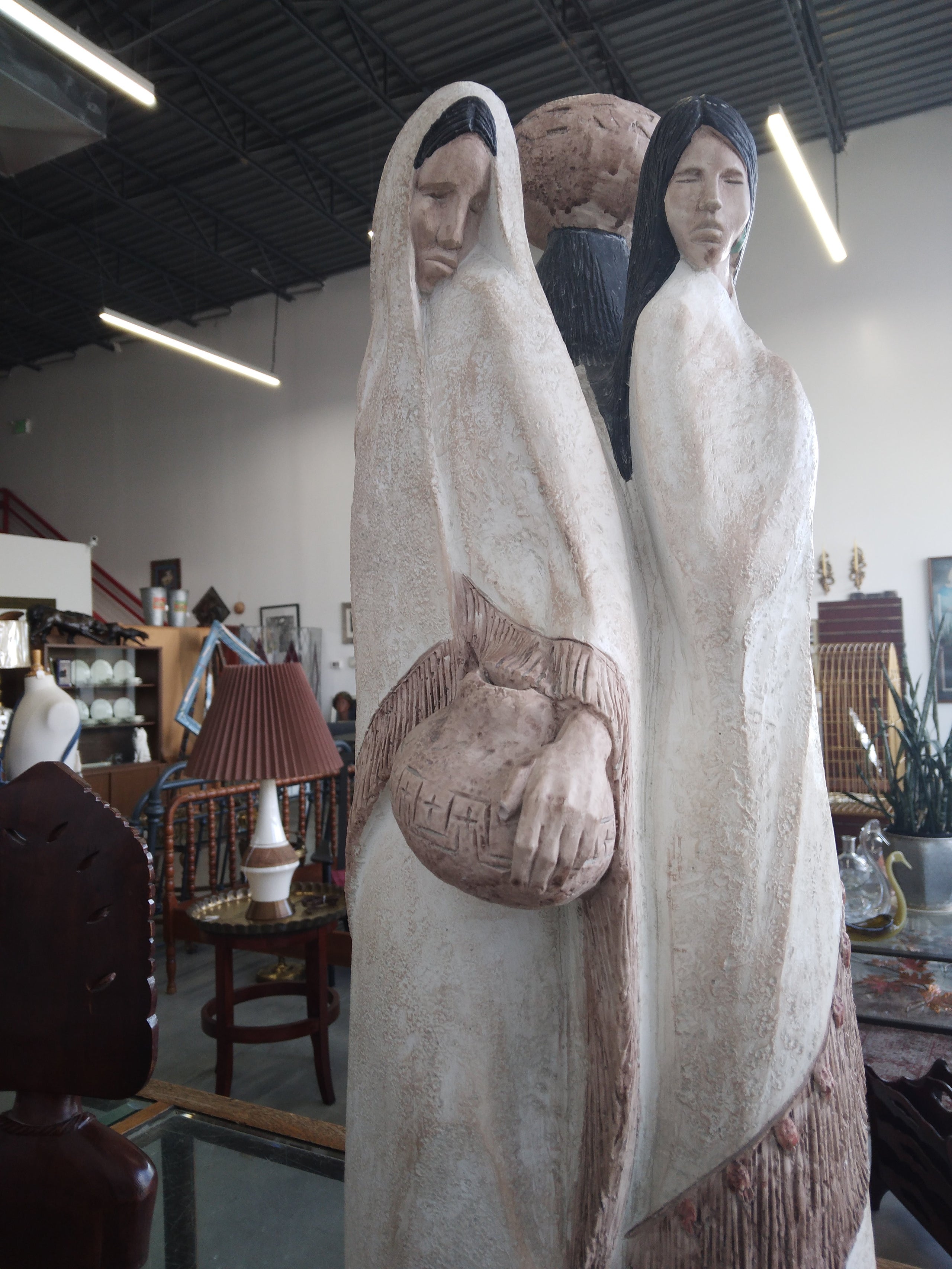 Austin Productions Earth-Wind-Fire Sculpture Acoma, by Pamela Pierce ...