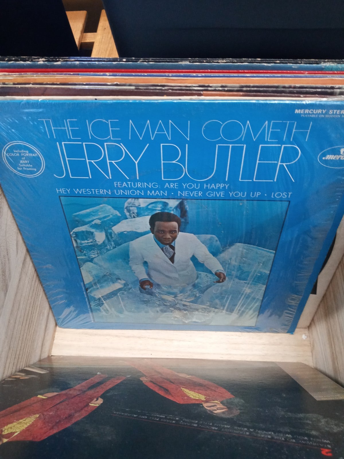 Jerry Butler, The Iceman Cometh - 33 Album | MARTIN'S MERCANTILE